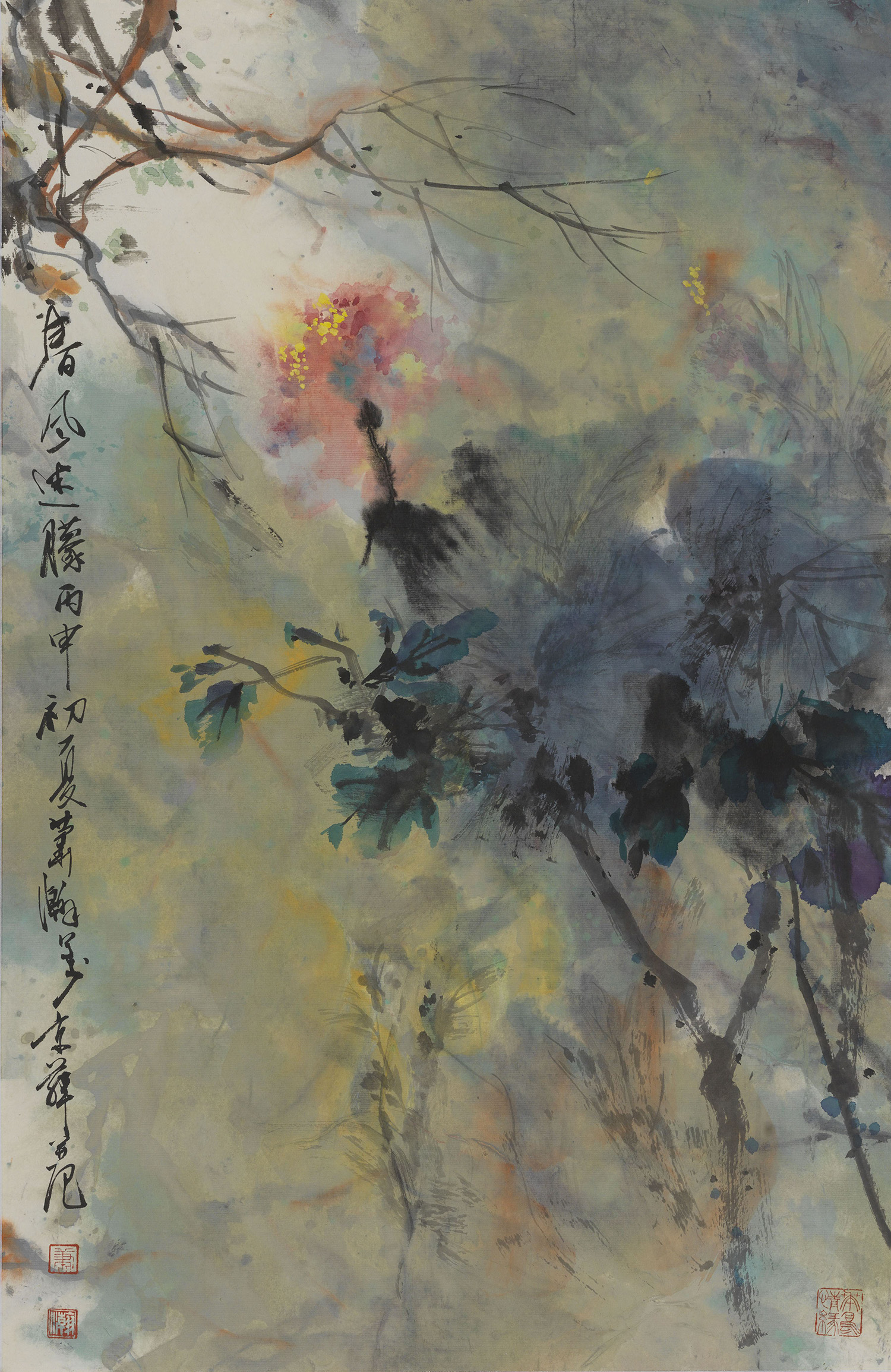 The new artistic conception of brushwork, ink interest and color ...