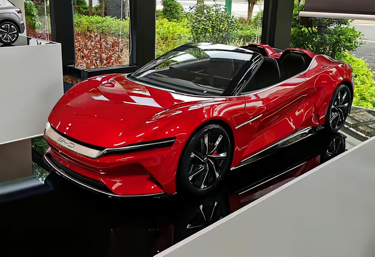BYD's gull-wing supercar is exposed, breaking 100% in 2.9 seconds, no ...