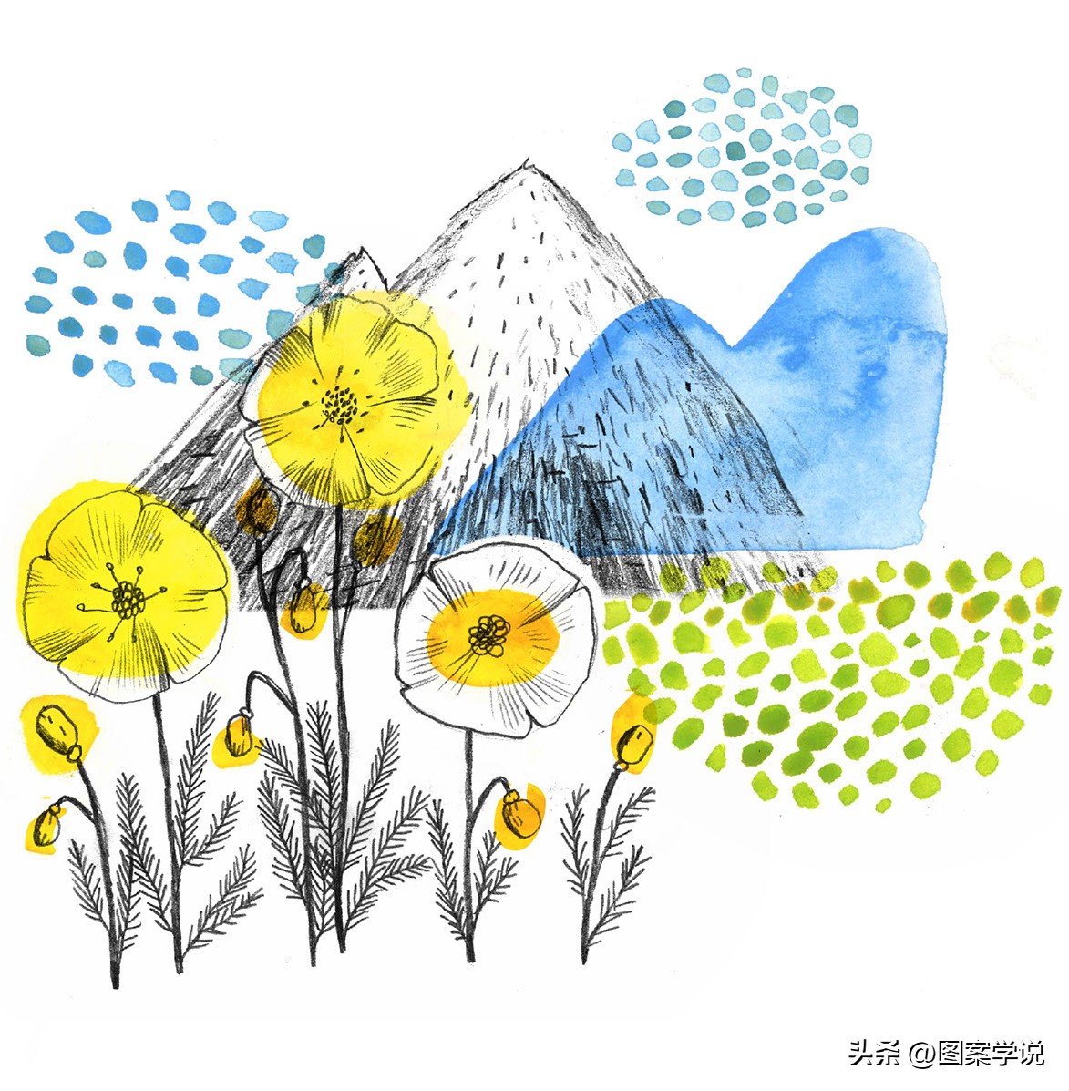 Piano picture book illustration design sharing - iMedia