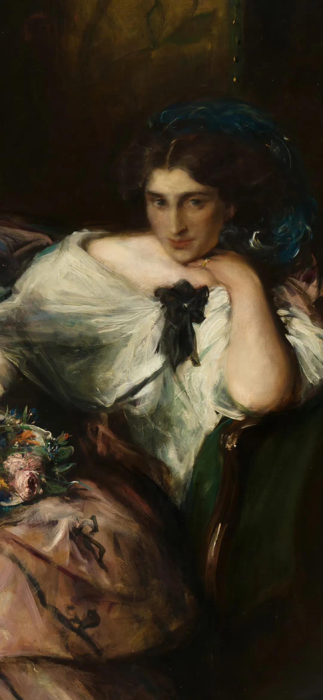 Portrait of Miss Catherine Bruce by Charles Hasleywood Shannon - iNEWS