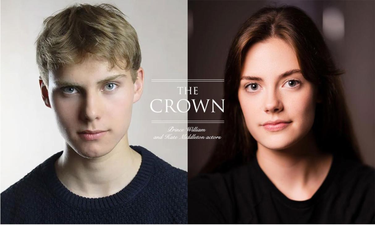 "The Crown" actors who play Prince William and Kate are out, and they ...