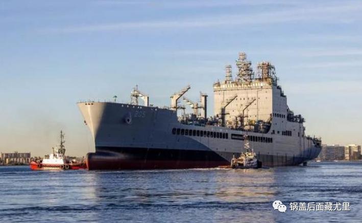 The USS John Lewis, the lead ship of the new US Navy supply ship ...