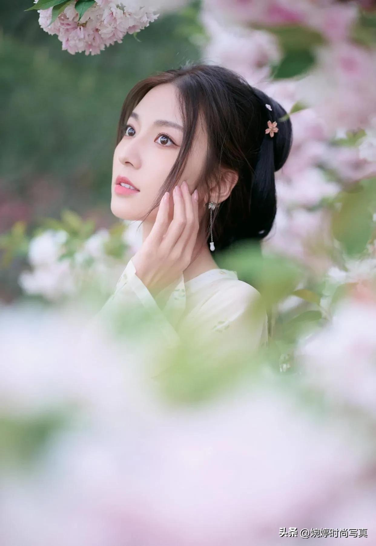 Fashion photo series: Ma Xinrui's ancient costumes are so beautiful ...