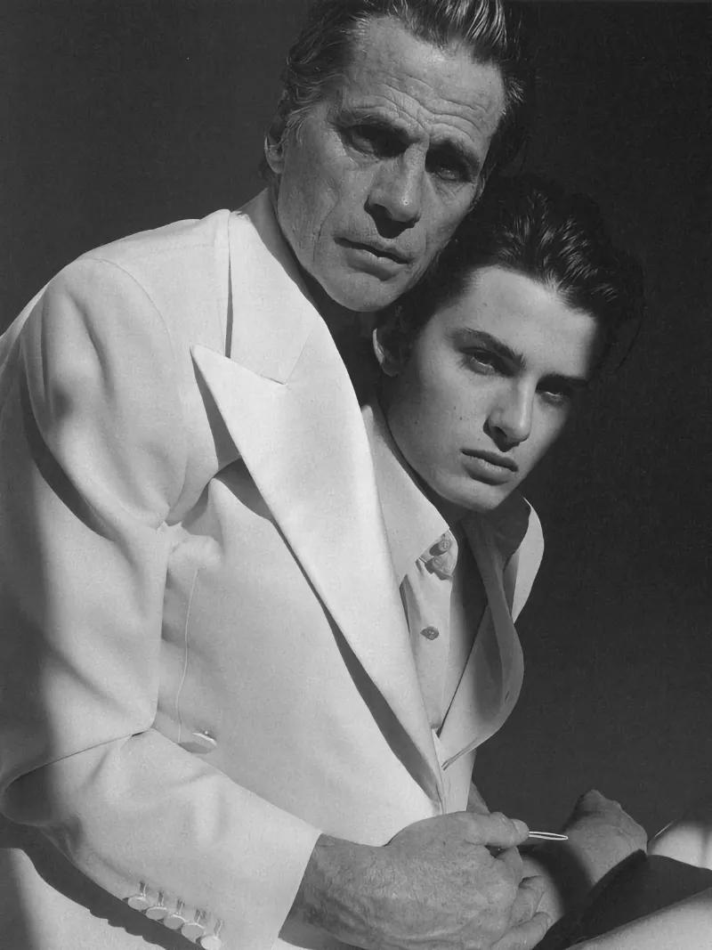 Son of legendary male model Mark Vanderloo officially debuts - iNEWS