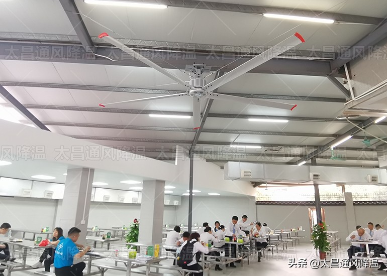 The use of large industrial fans - iMedia