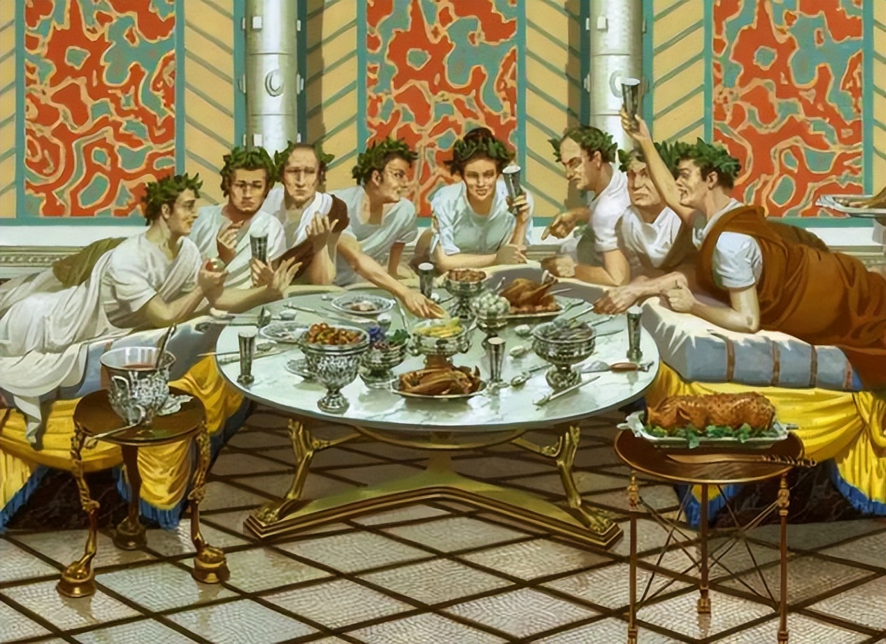 Social public feasts in the early Roman Empire: Feasts of religious ...