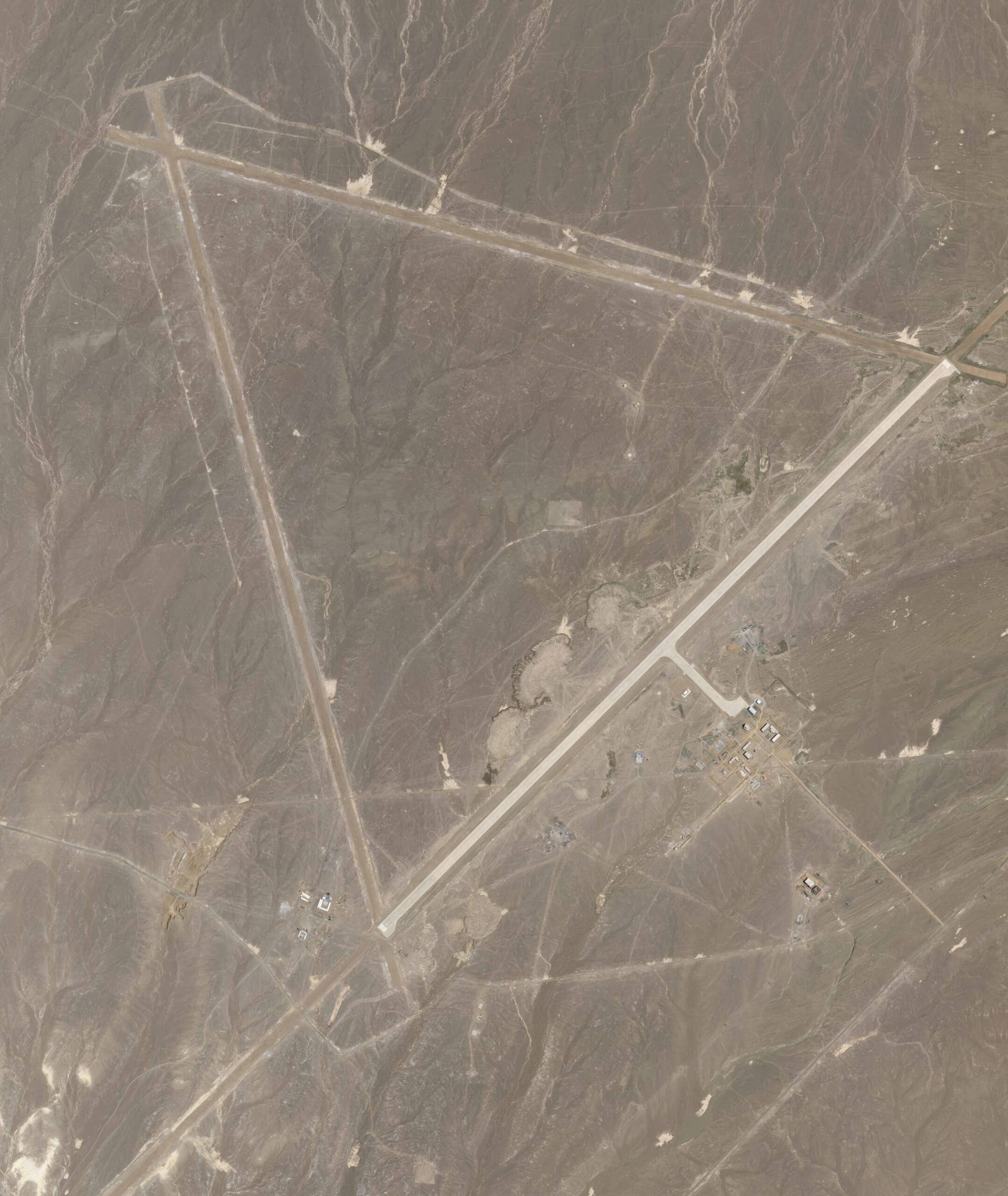 Landing site for aerospace suborbital bombers? Mysterious Triangle ...