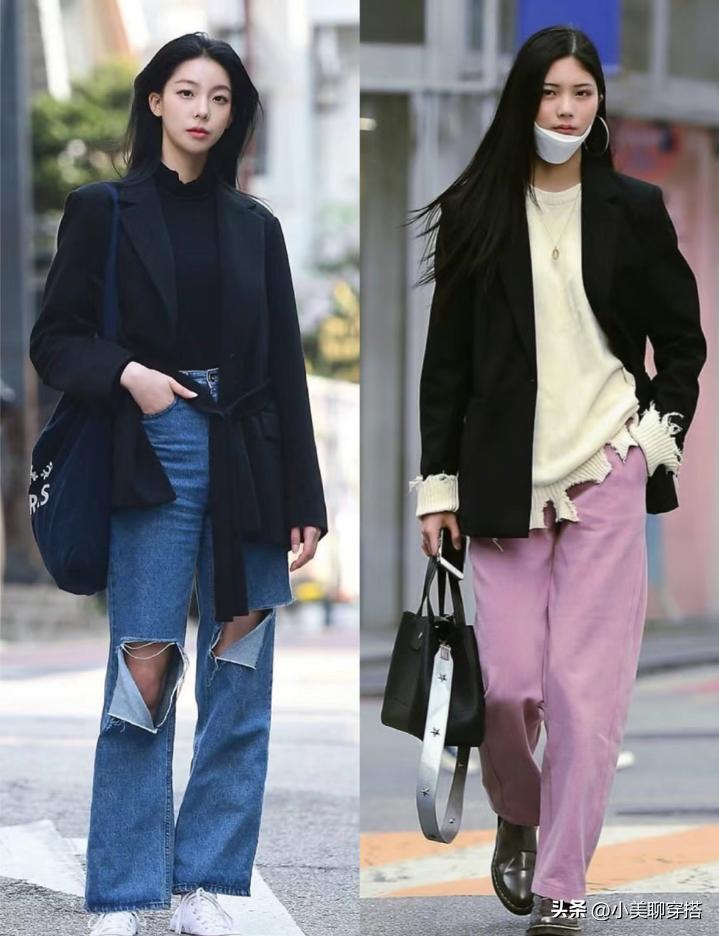 In Seoul in the spring, the young ladies in street photography are ...