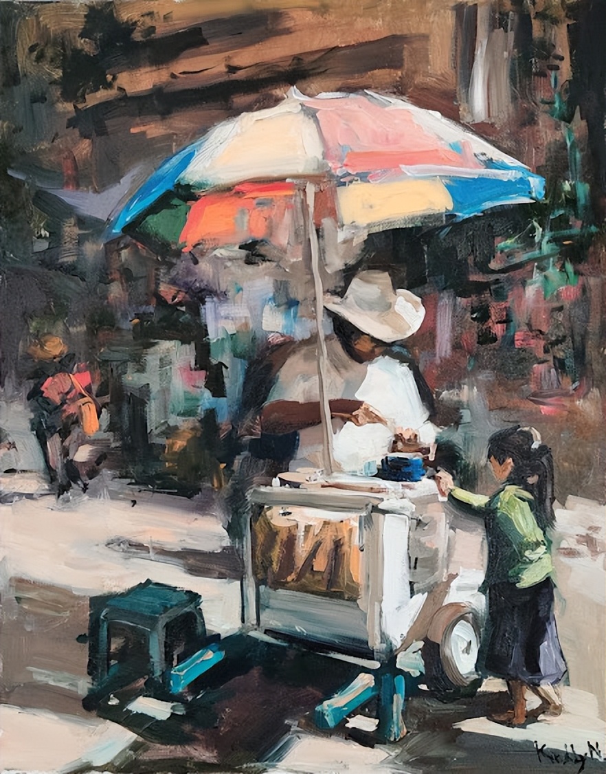 Paintings by Hungarian artist Nikoletta Kiraly - iMedia