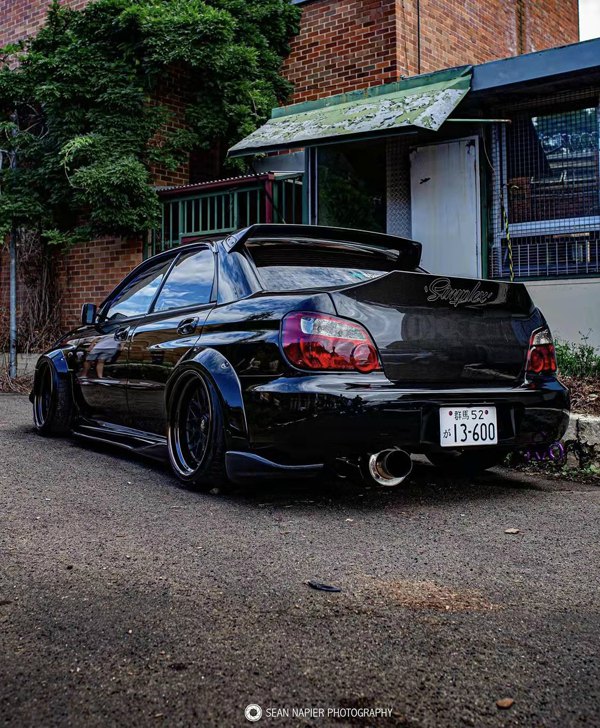 #Low-lying Darth Vader#Subaru Impreza#AIRBFT Air Suspension - iNEWS