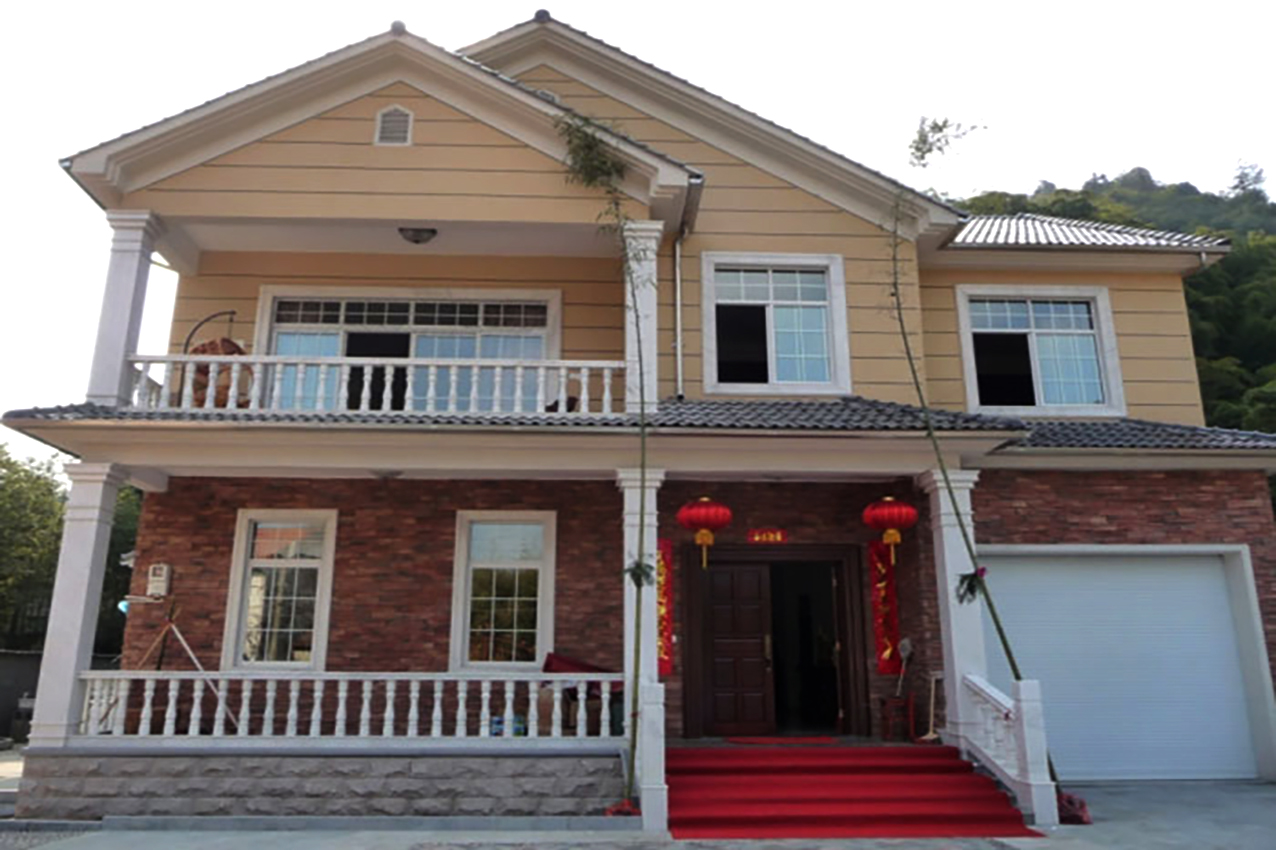 You will definitely like such self-built villas in rural areas, and ...