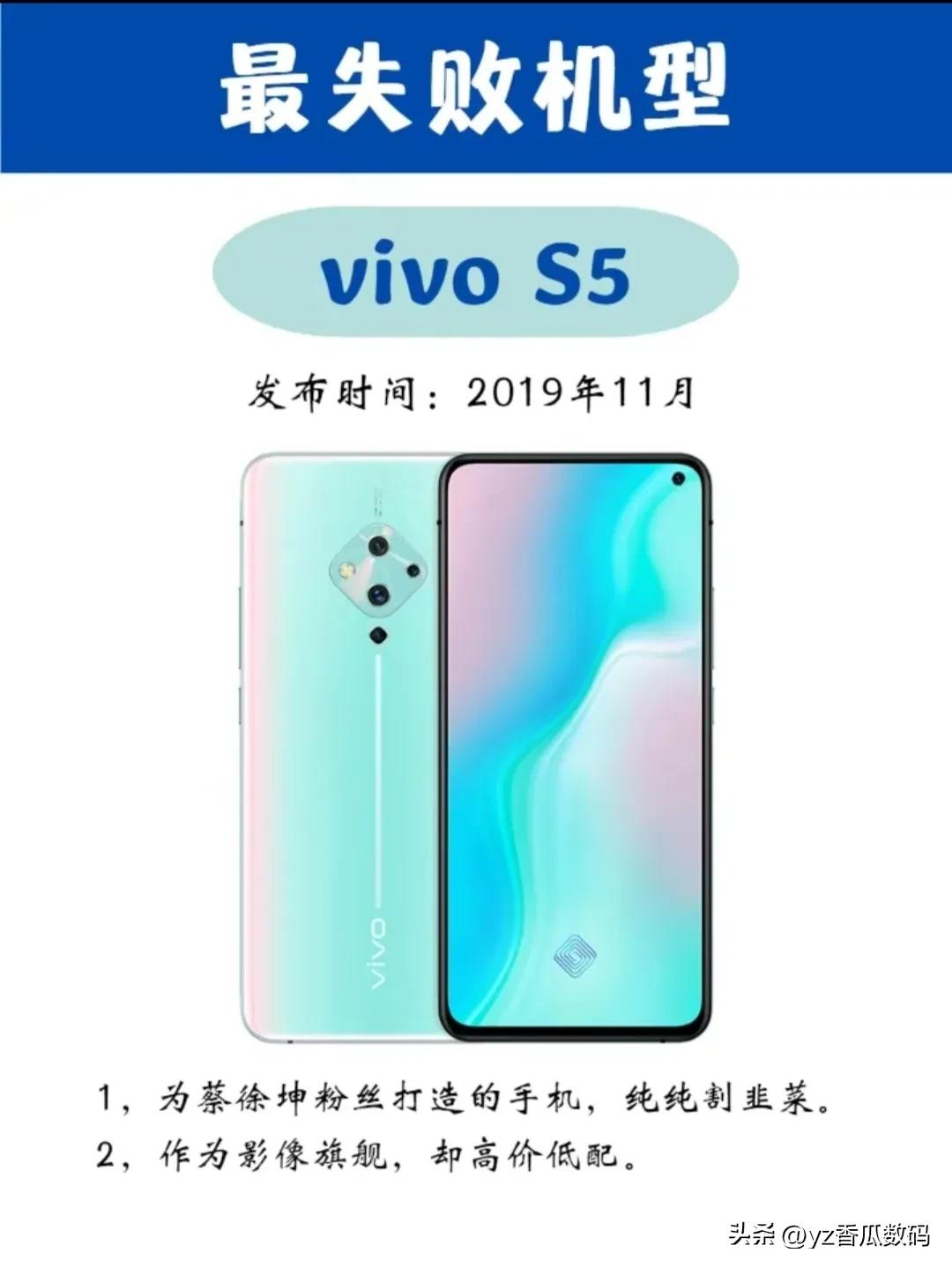The most successful and failed models in the history of VIVO mobile ...