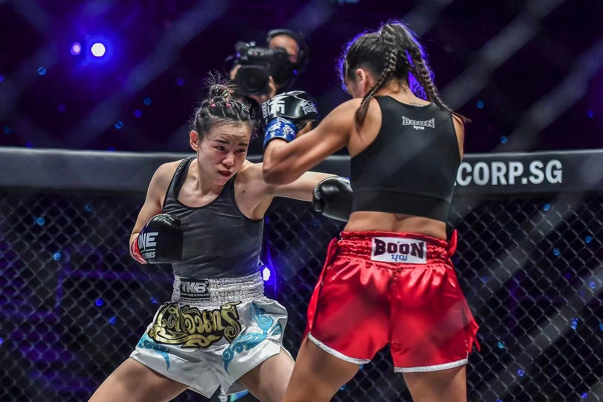 "Fighting Sister Lin" Lin Heqin: Sanda is my advantage, and I will ...