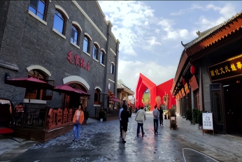 Come on a "red tour" that just walks away, Yan'an Red Street has become ...