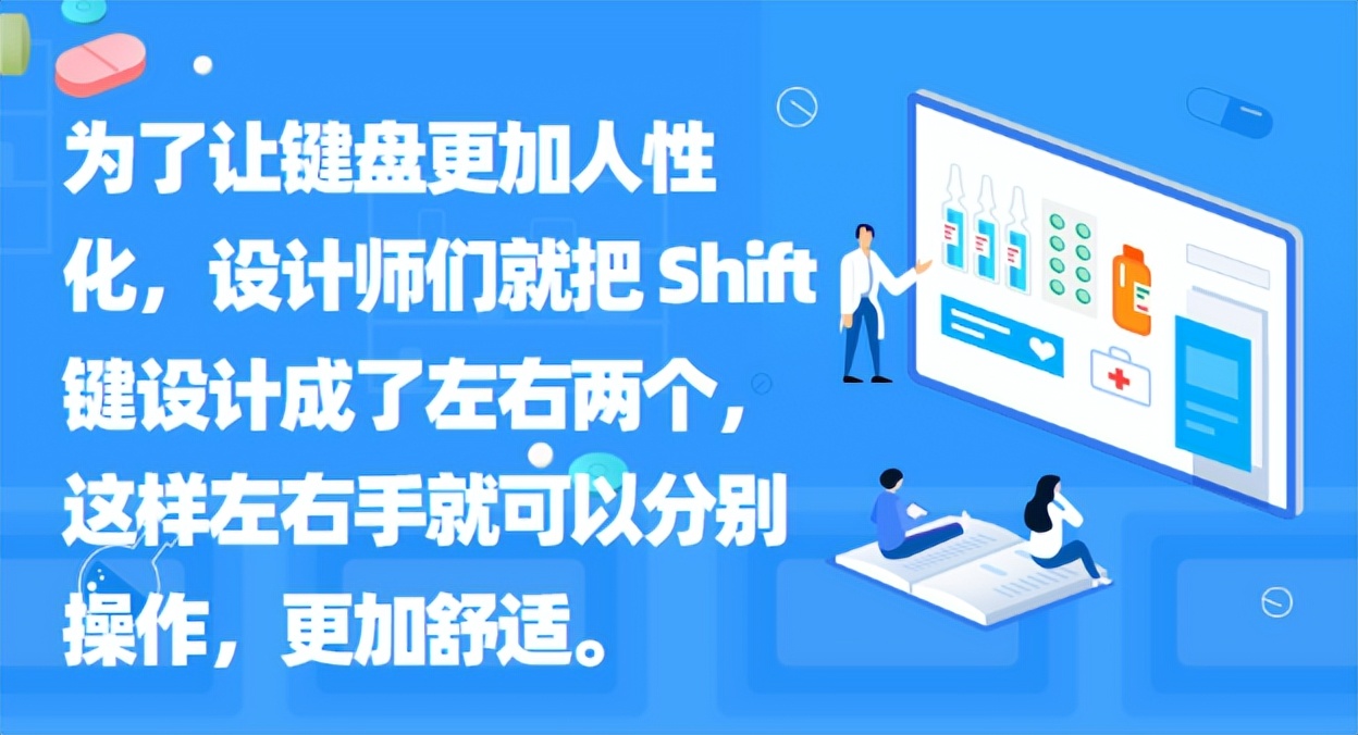 Why is the Shift key so big and two? - iNEWS