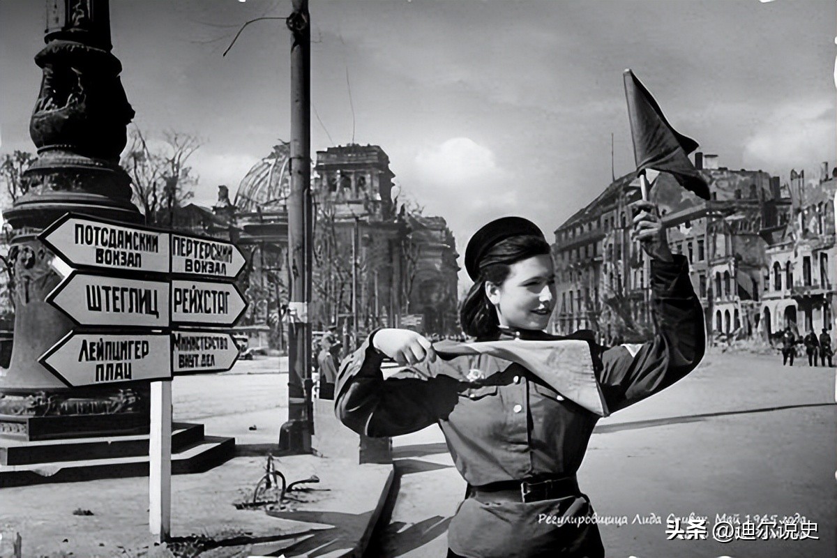 After the victory of World War II, Lydia, a Soviet female soldier ...