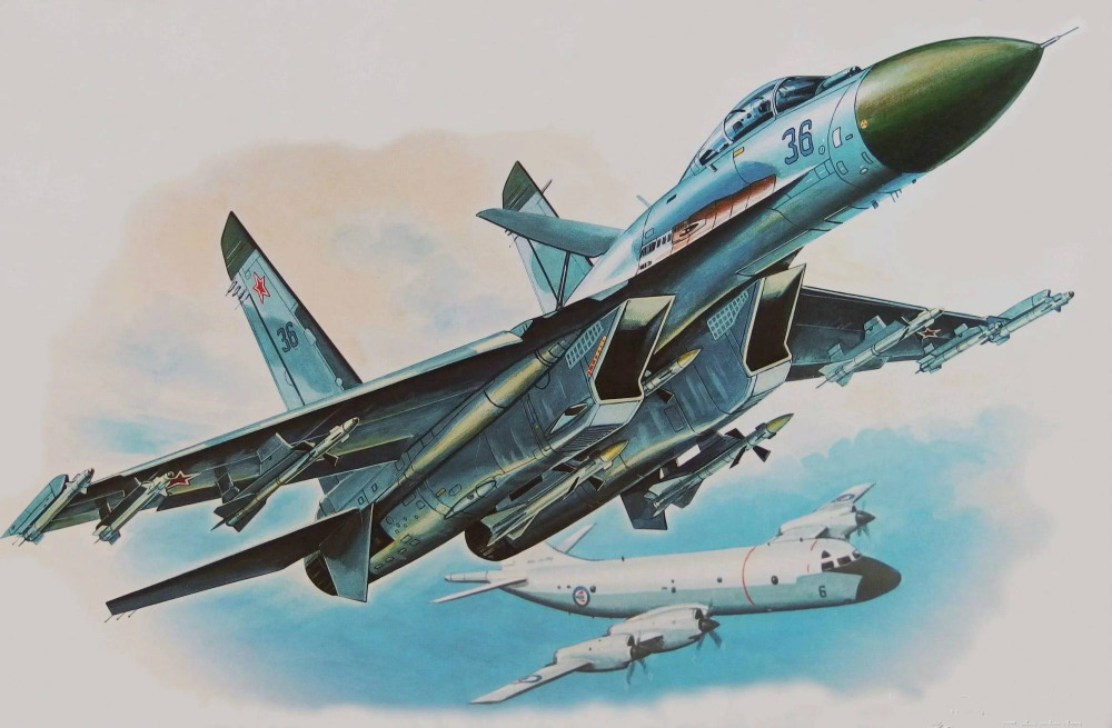 Su-35 releases heat bombs and injures MQ9 "Reaper" UAV: U.S. and ...