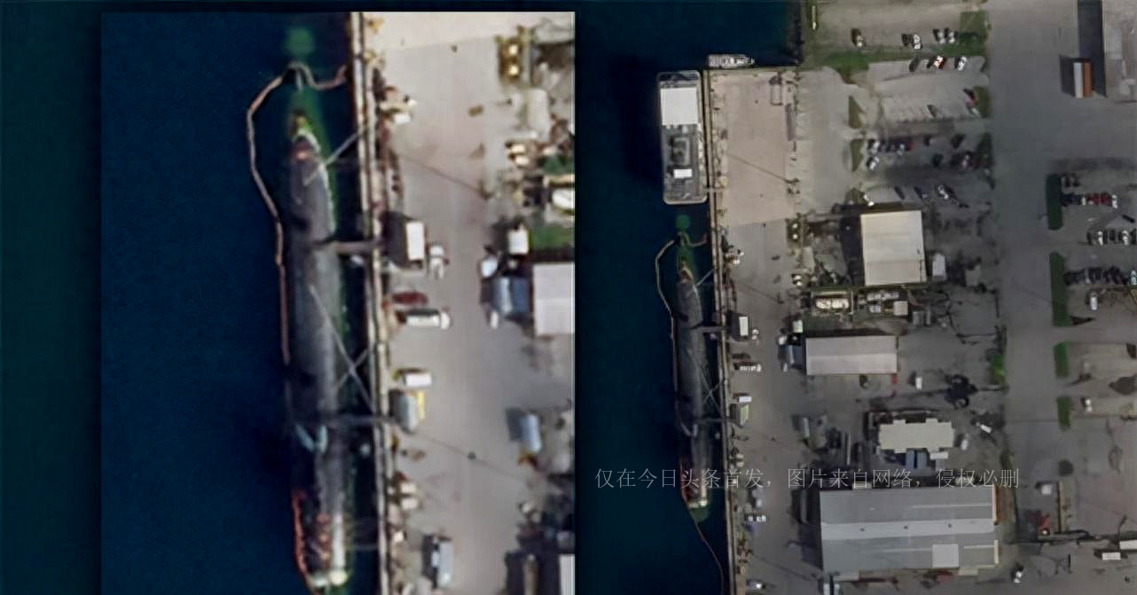 US media: First satellite photo released after USS Connecticut nuclear ...
