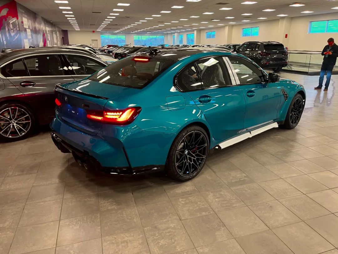 Atlantis blue G80 M3, this color is too beautiful - iNEWS