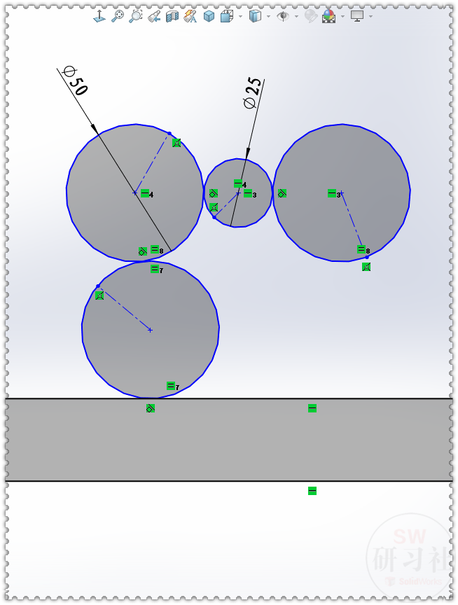 Create a 2D animation of a pulley with SolidWorks sketch blocks - iNEWS