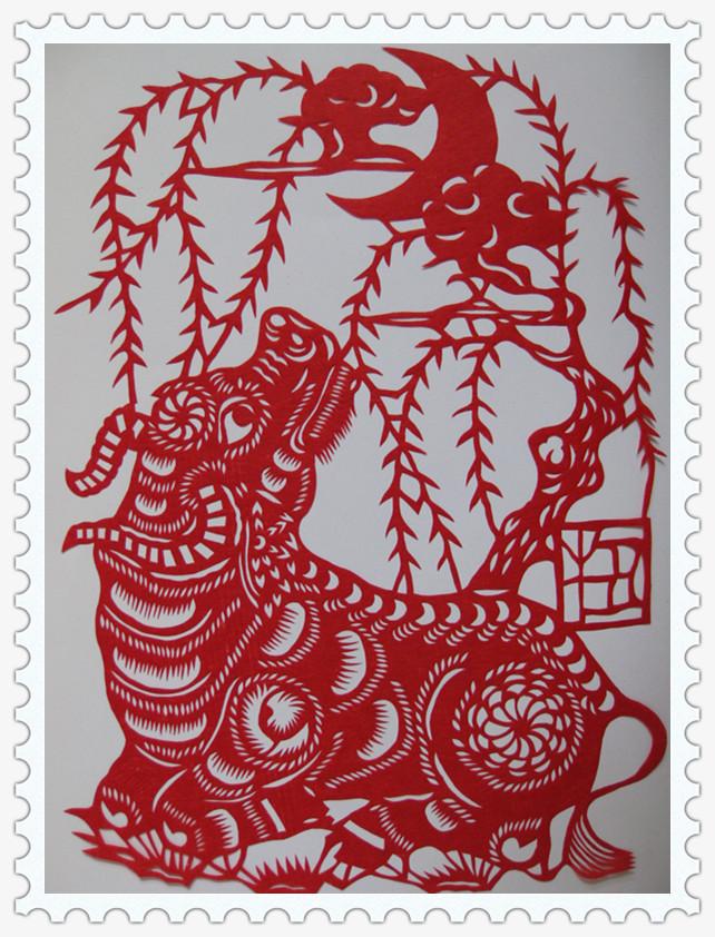 Wonderful cut flowers, Chinese zodiac paper-cut appreciation - iNEWS