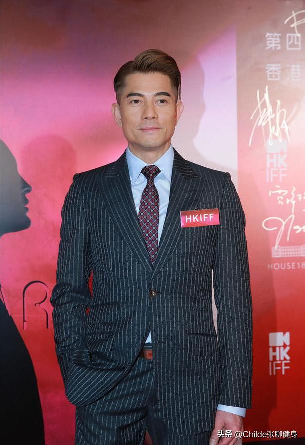 57-year-old Aaron Kwok has strong muscles, looks like he is 40 years old, and discloses his ...
