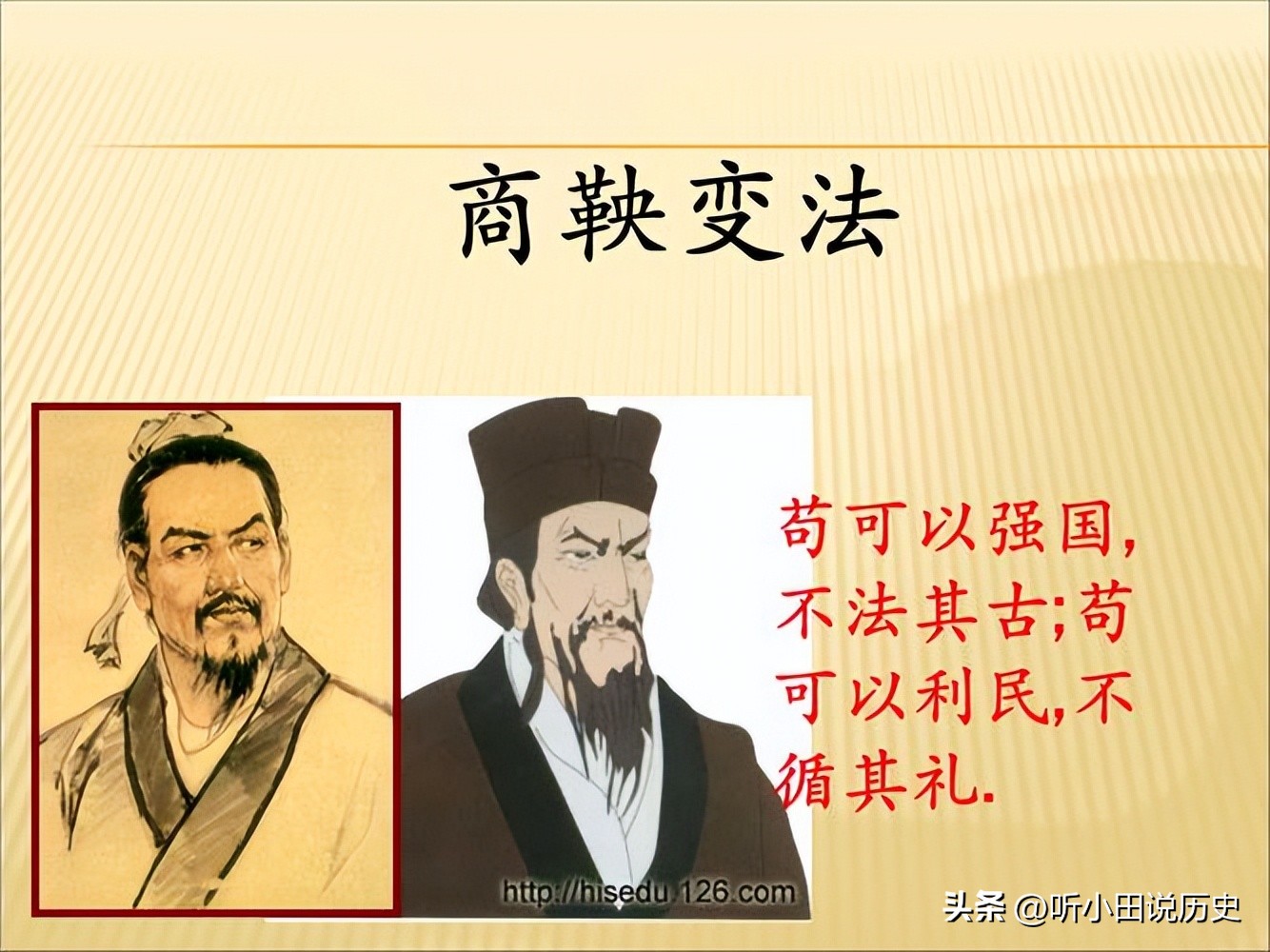 Shang Yang Reform - iMedia