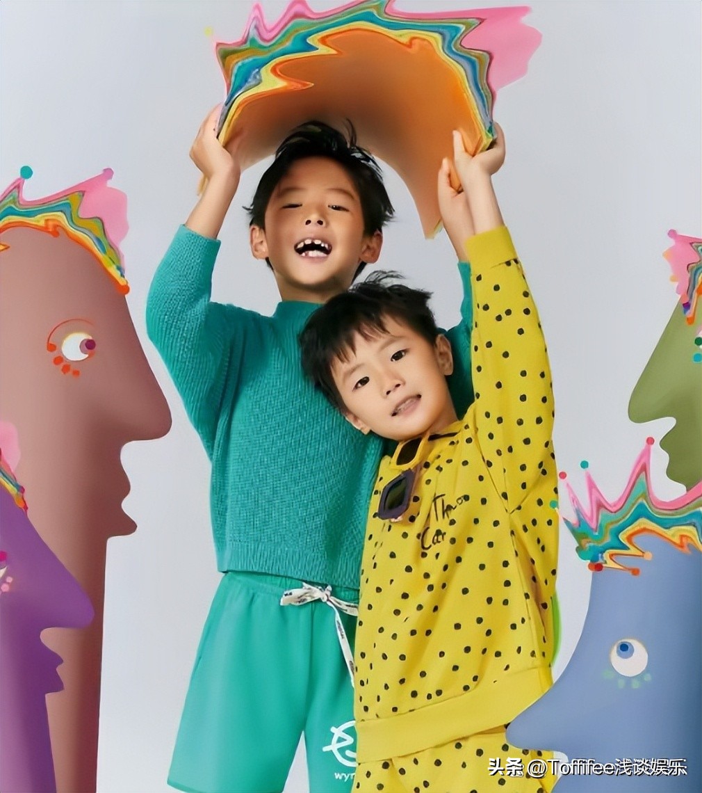 Zhang Jiani and her son posed for the cover, and she won the numbness ...