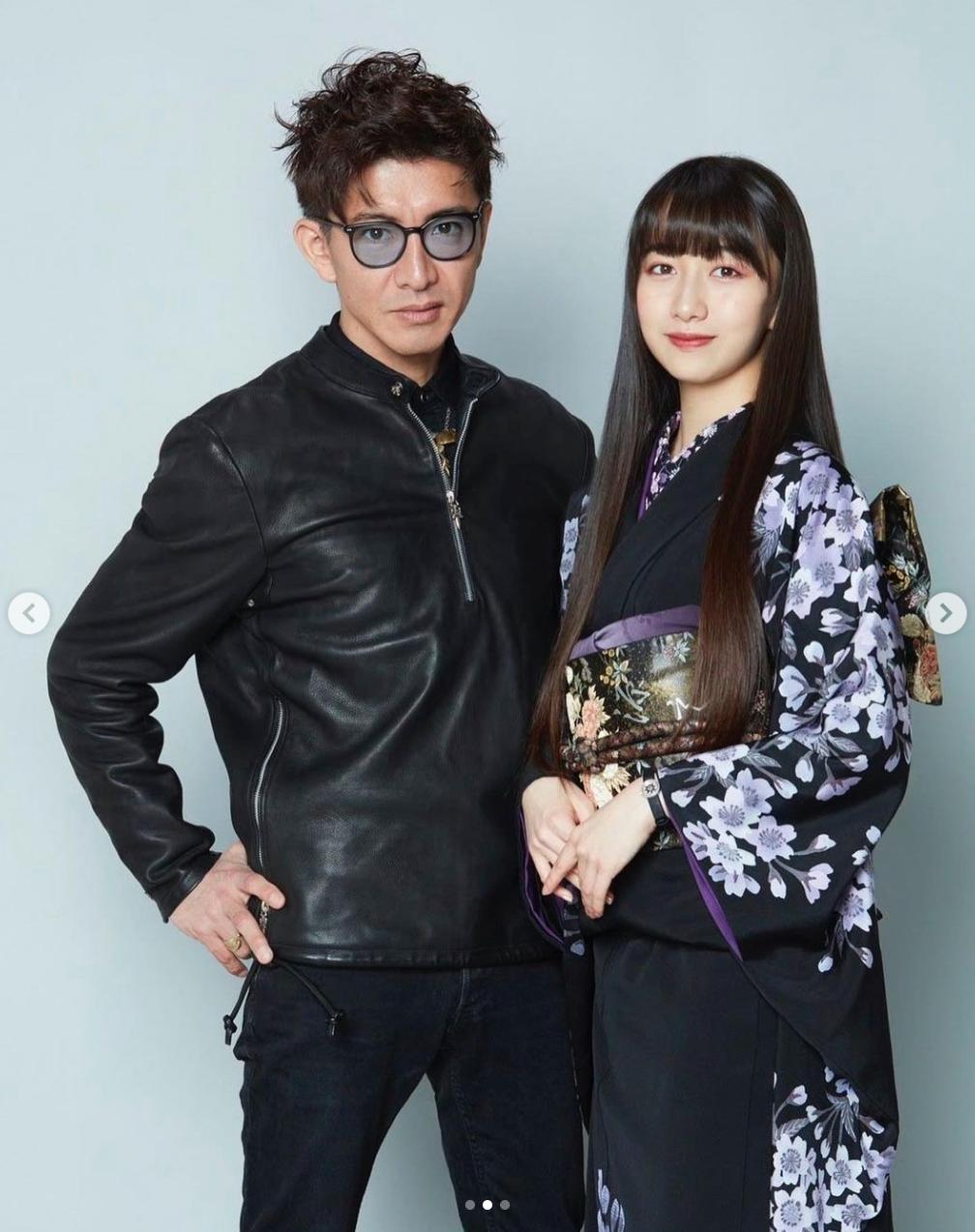 Takuya Kimura's two beloved daughters are in the same frame as their ...