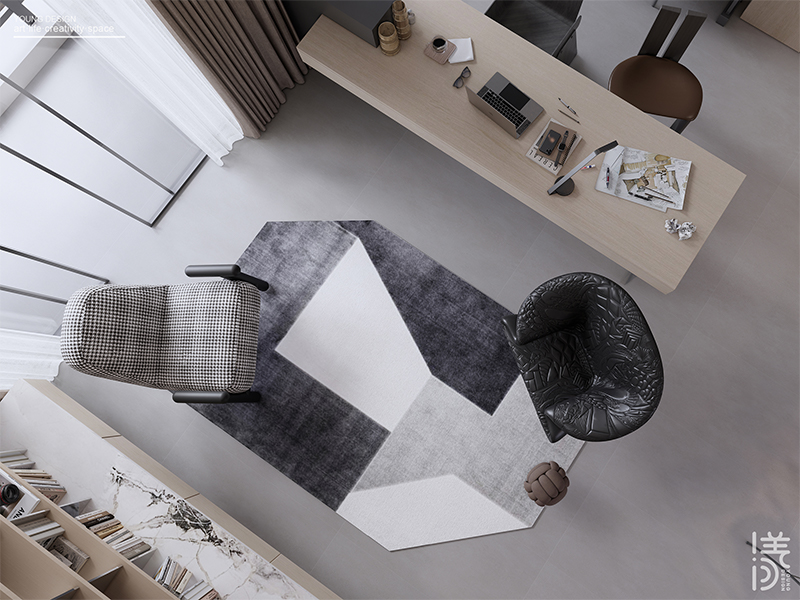 Go to the living room of the modern log style home, which can be called ...