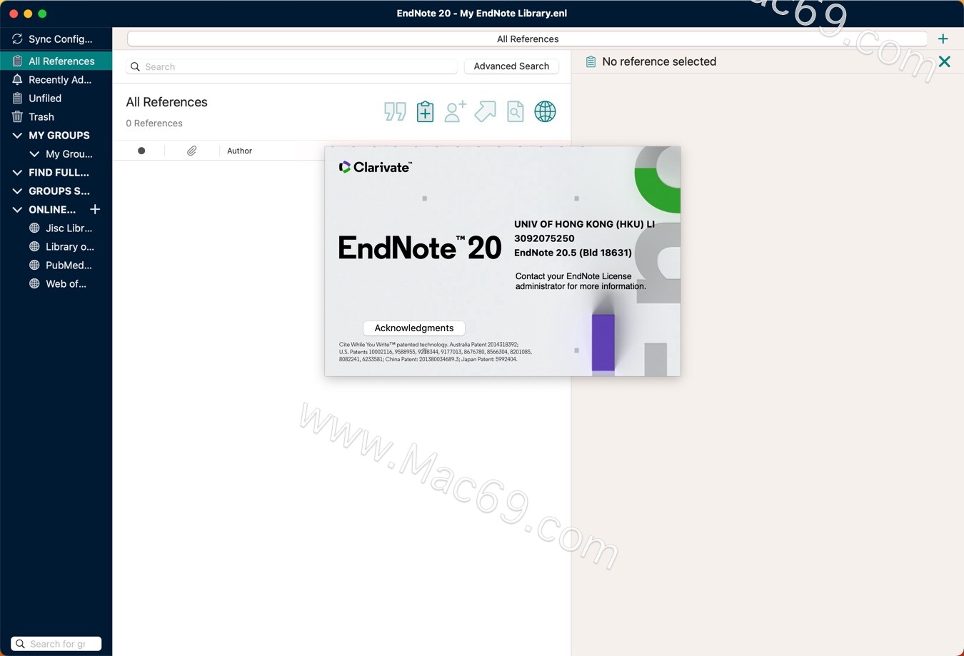 The best document management software: EndNote 20 major client version for Mac - iNEWS