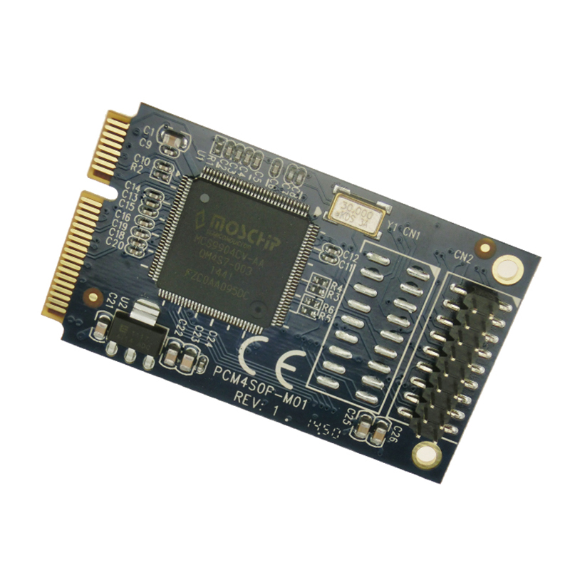Industrial computer MINI PCI-E turn serial card RS232 signal mini PCIE ...