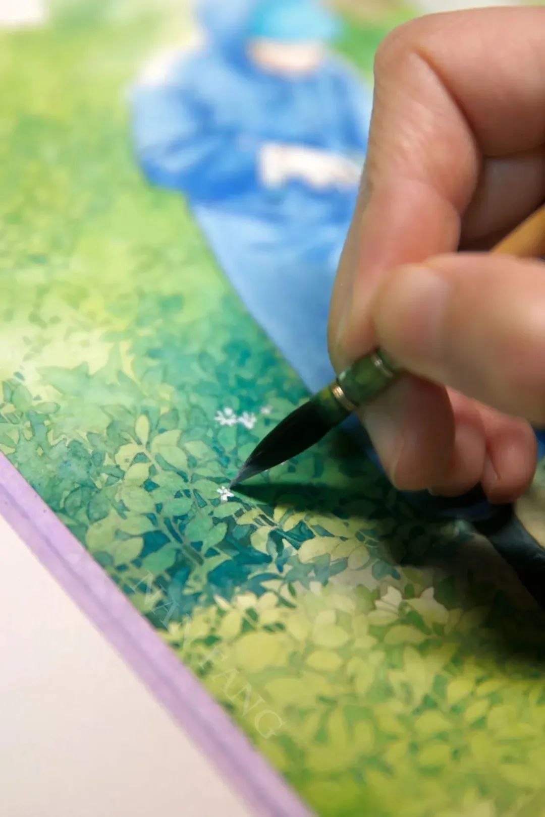 Commercial Watercolor Painting - iNEWS