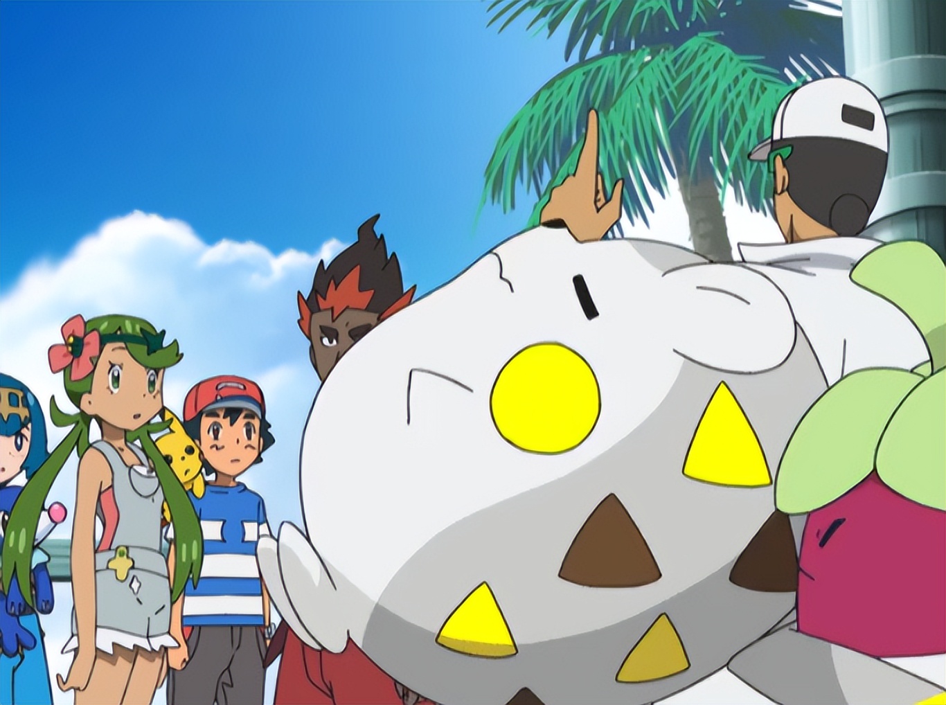 "Pokémon" Alola's regional form elves, Pikachu and Kapu Mingming battle ...