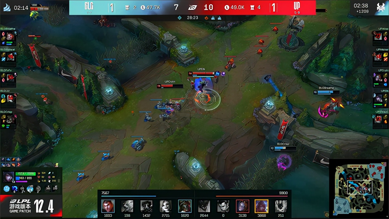 LOL-LPL：Uzi拿到復出後首勝，BLG 2-1驚險翻盤UP保留季後賽希望 - 資訊咖