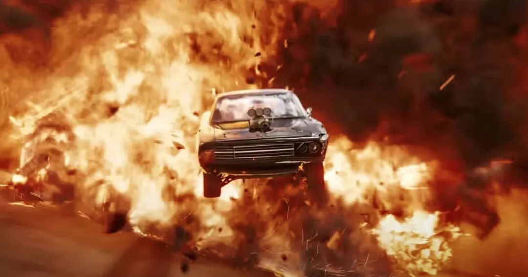 More than 75% of the explosion was shot in real time, "Fast and Furious ...