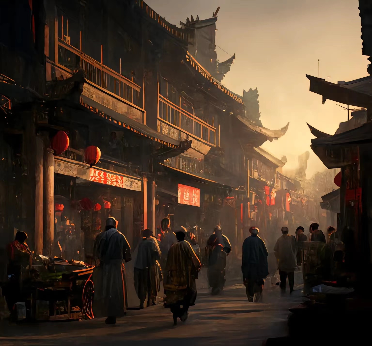 The most prosperous period in history, the beauty of the prosperous age ...