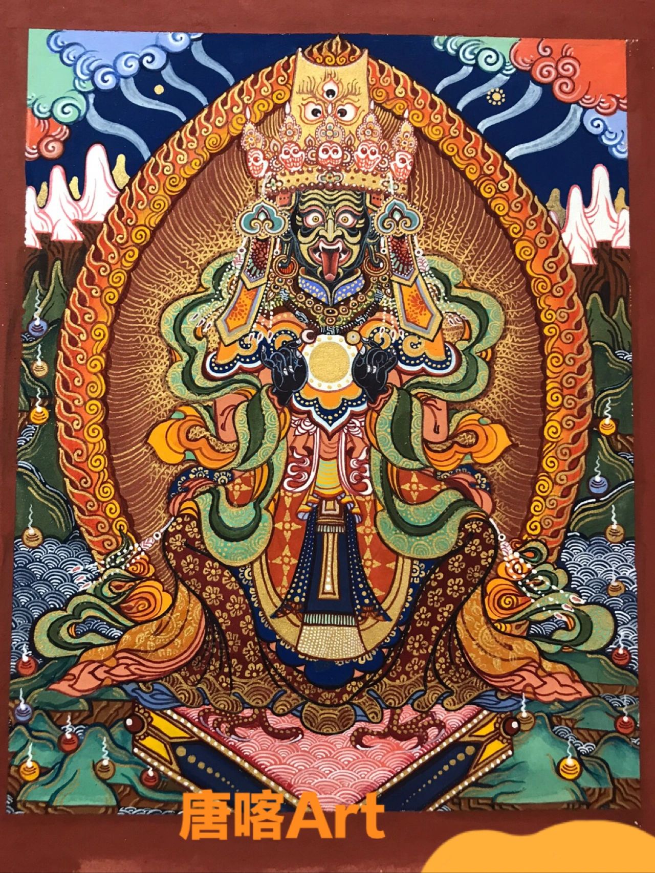The 4 taboos of wearing Zakiram thangka, please collect it - iNEWS