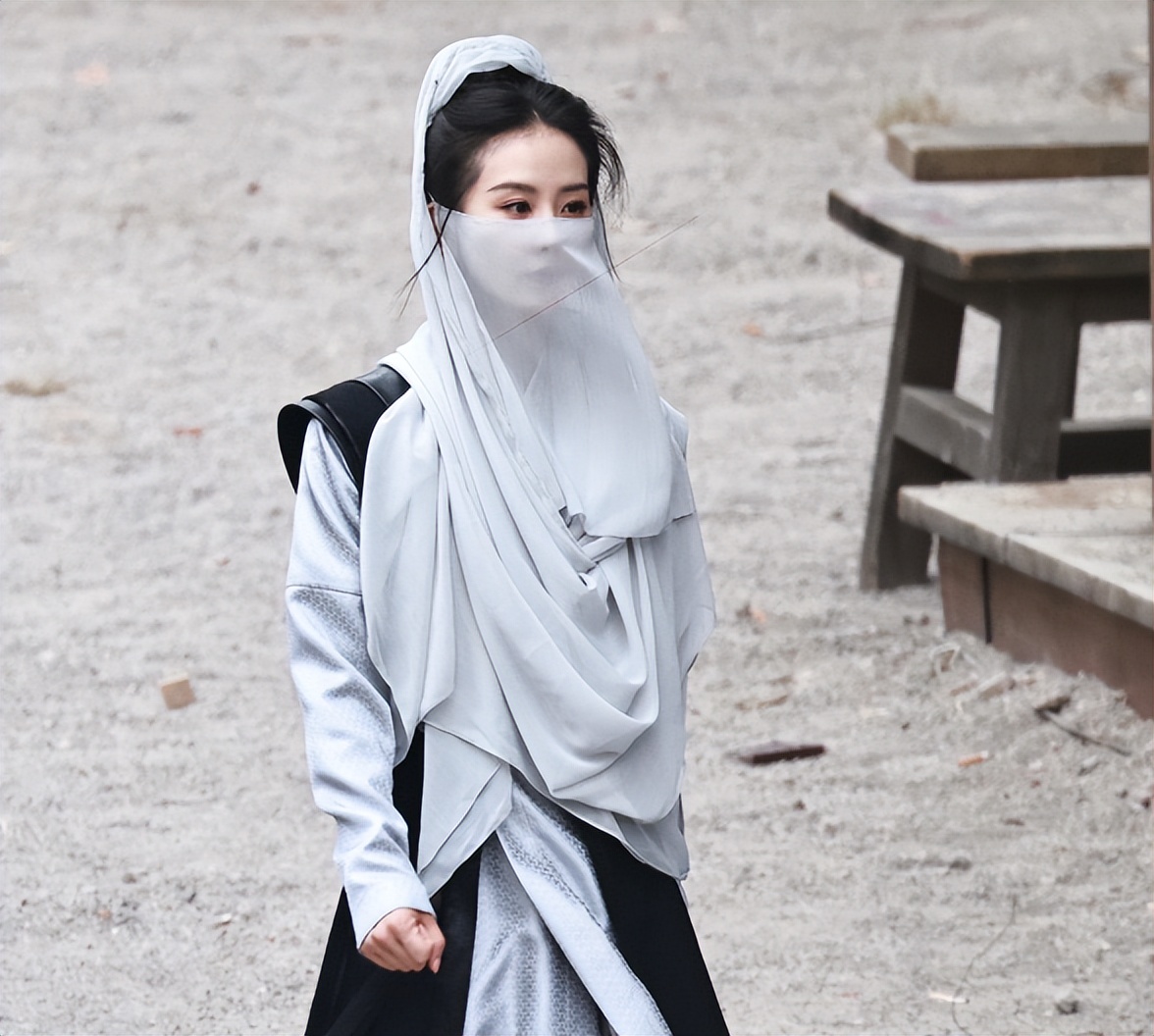 Liu Shishi's "One Thought of Guanshan" veil style Reuters!The ...