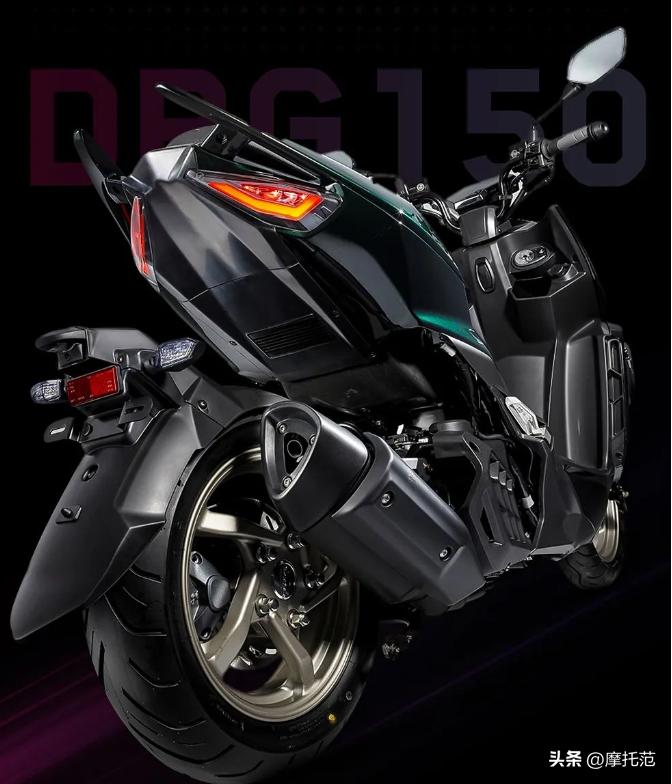 The safety factor is full!Sanyang DRG150 TCS version officially ...