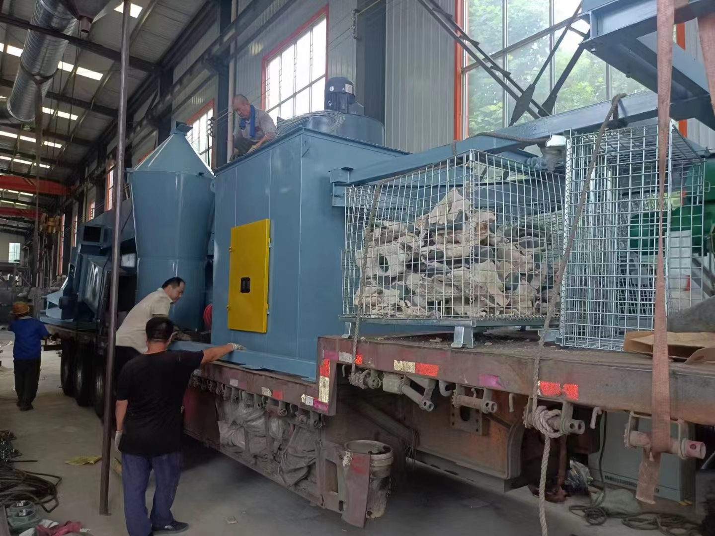 Auto parts shot blasting machine is widely used - iNEWS