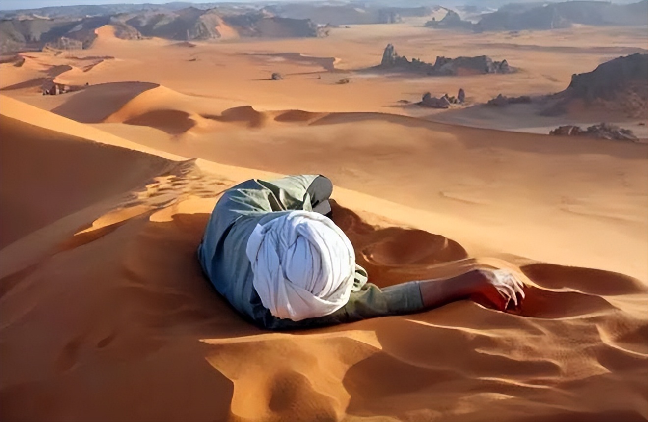 How deep is the Sahara Desert? If you dig up all the sand, what's left ...