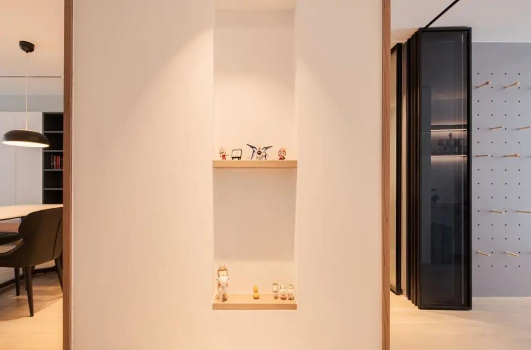In the new home of 85 square meters, the hallway design is so ingenious ...