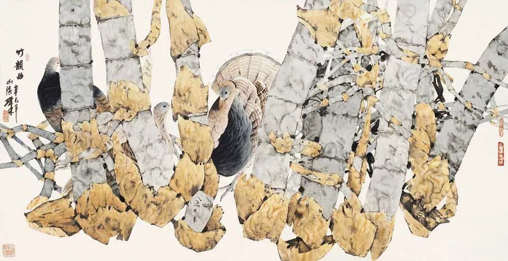 Although he is famous for his boneless flower and bird paintings, his ...