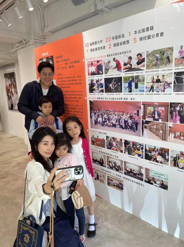 New photos of Guo Jingjing's family of five! Huo Zhongyi and Huo Qigang ...
