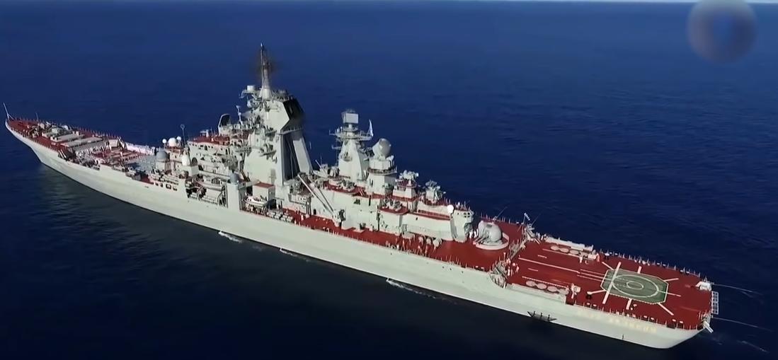Peter the Great, the last nuclear-powered cruiser, Russia's backbone ...