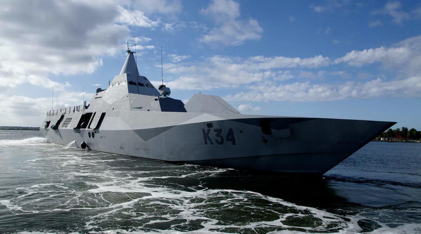 Visby-class frigate with outstanding stealth performance to meet the ...