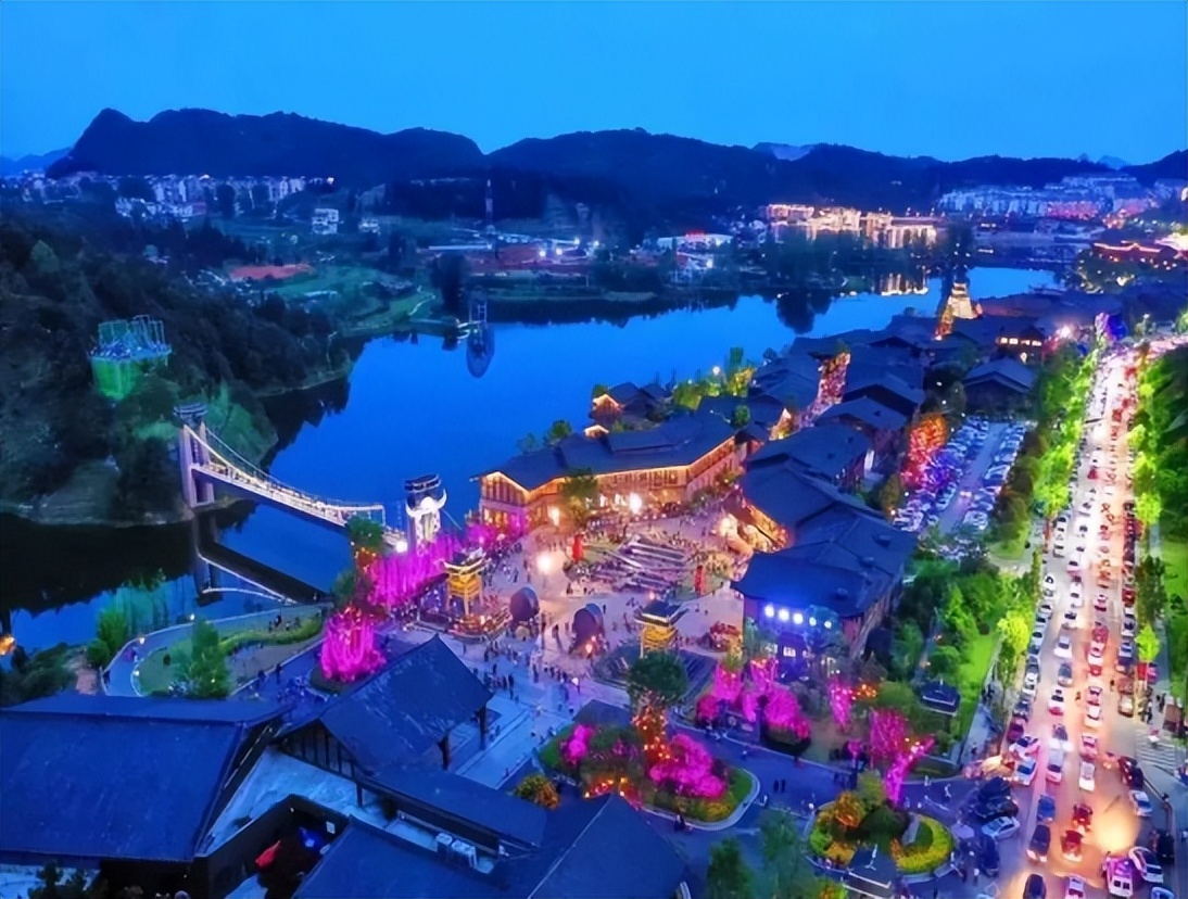 The unique culture of the scenic spot is "released", and the Danzhai ...