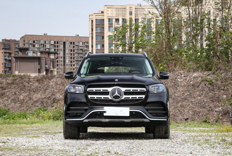 3.0T+9AT+367 horsepower! Real shots of 23 Mercedes-Benz facelifted GLS450 luxury models, naked ...