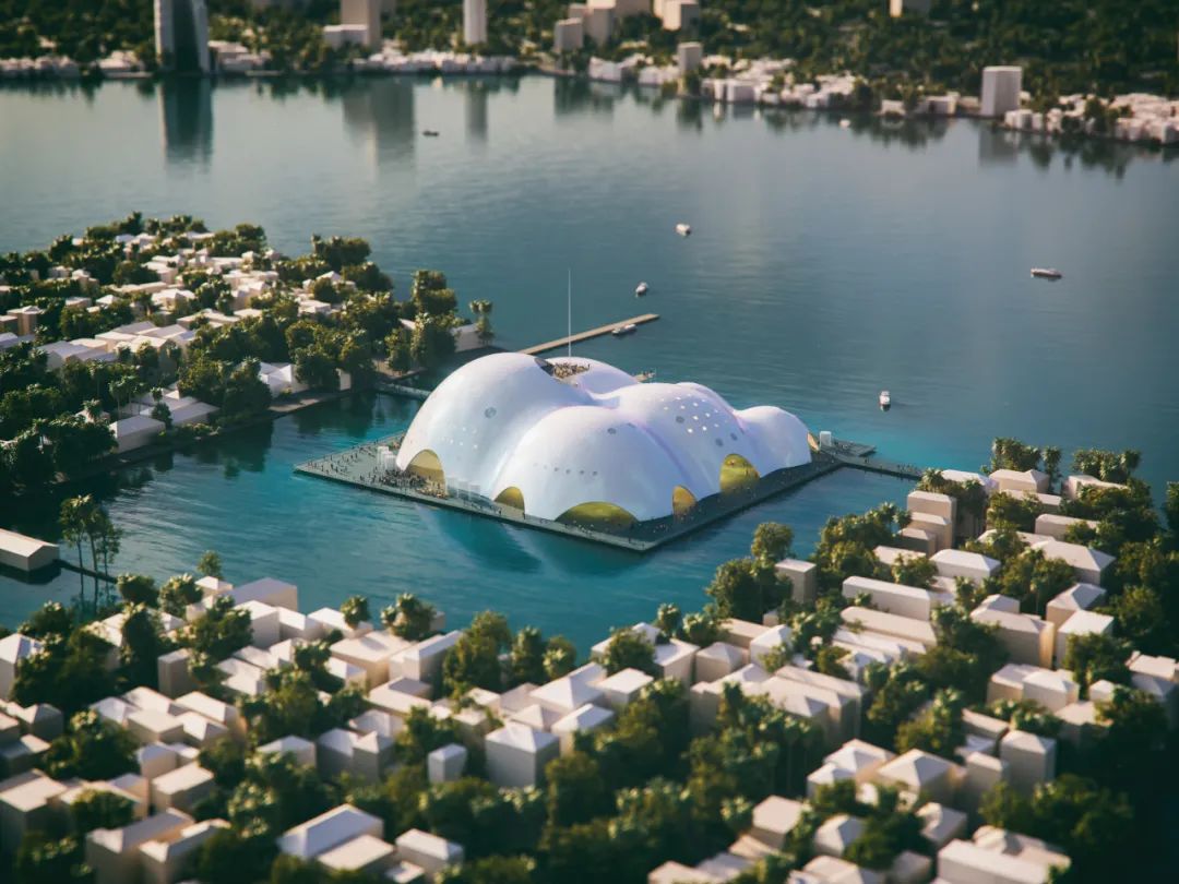 Vietnam's new landmark "Hanoi Opera House", one of the largest concrete ...